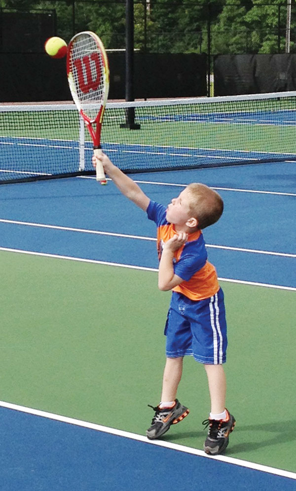 Youngsters enjoy tennis camp - The Post-Searchlight | The Post-Searchlight