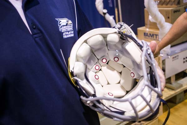 Georgia Southern using technology to prevent football concussions | The ...