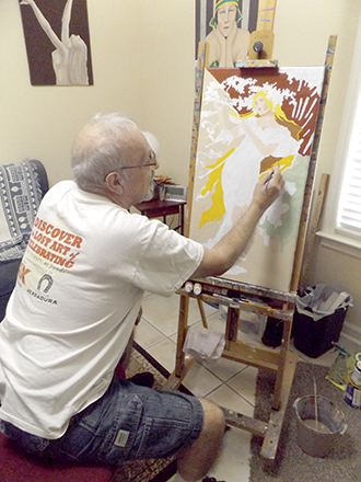 Painter moves to Bainbridge, will teach art classes | The Post-Searchlight