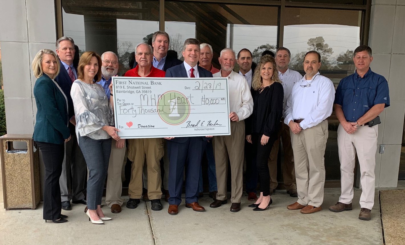 First National Bank contributes $40k to Memorial Hospital and Manor ...