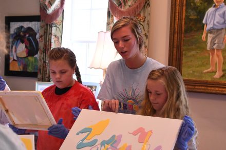 Cancer patient uses love for art to raise awareness, money for research ...