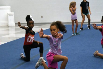 Girls flip, tumble and chant at competition cheer camp | The Post ...