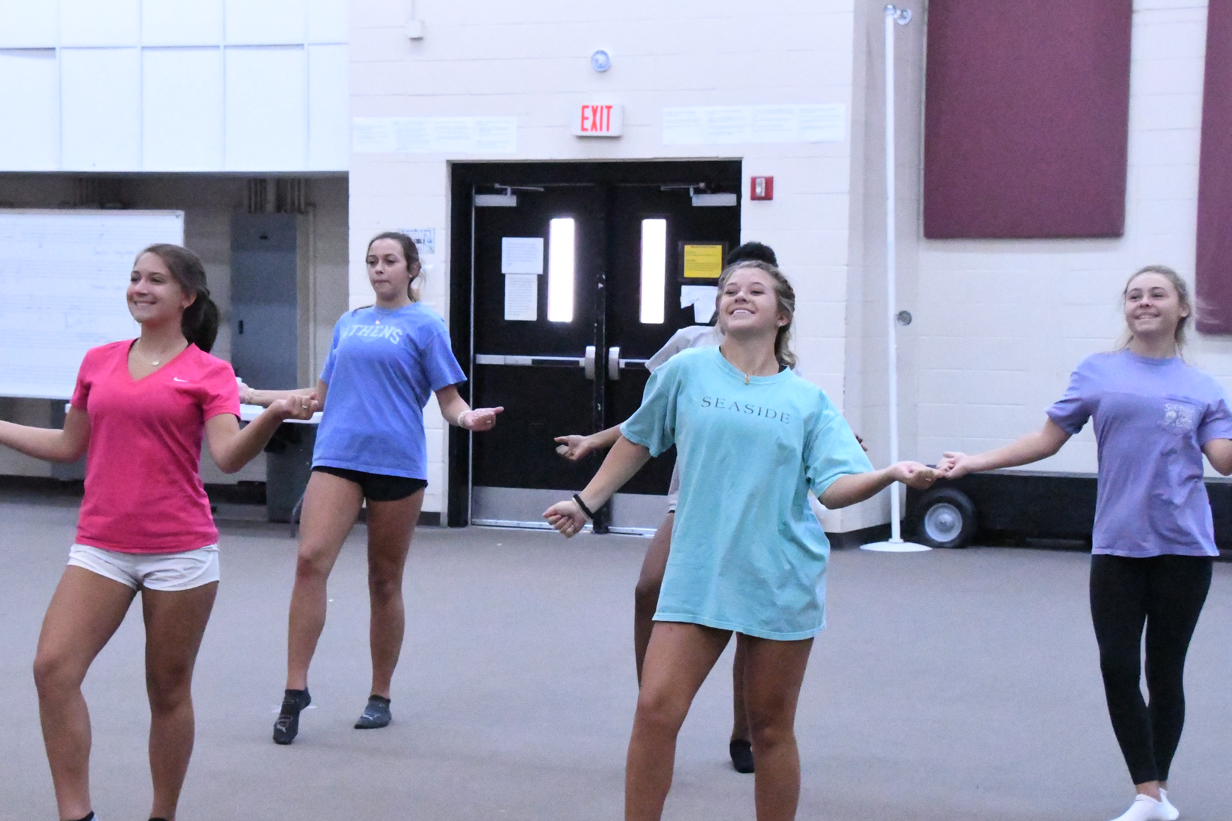 Danceline and Colorguard prepare to pump up crowd this upcoming season ...