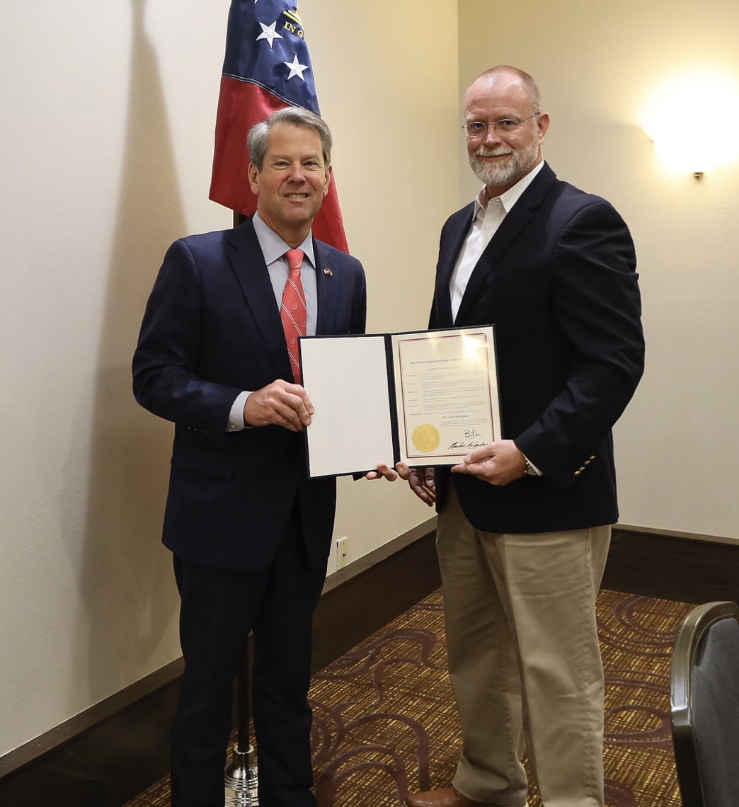 Superintendant Tim Cochran receives commendation from Governor Kemp | The Post-Searchlight