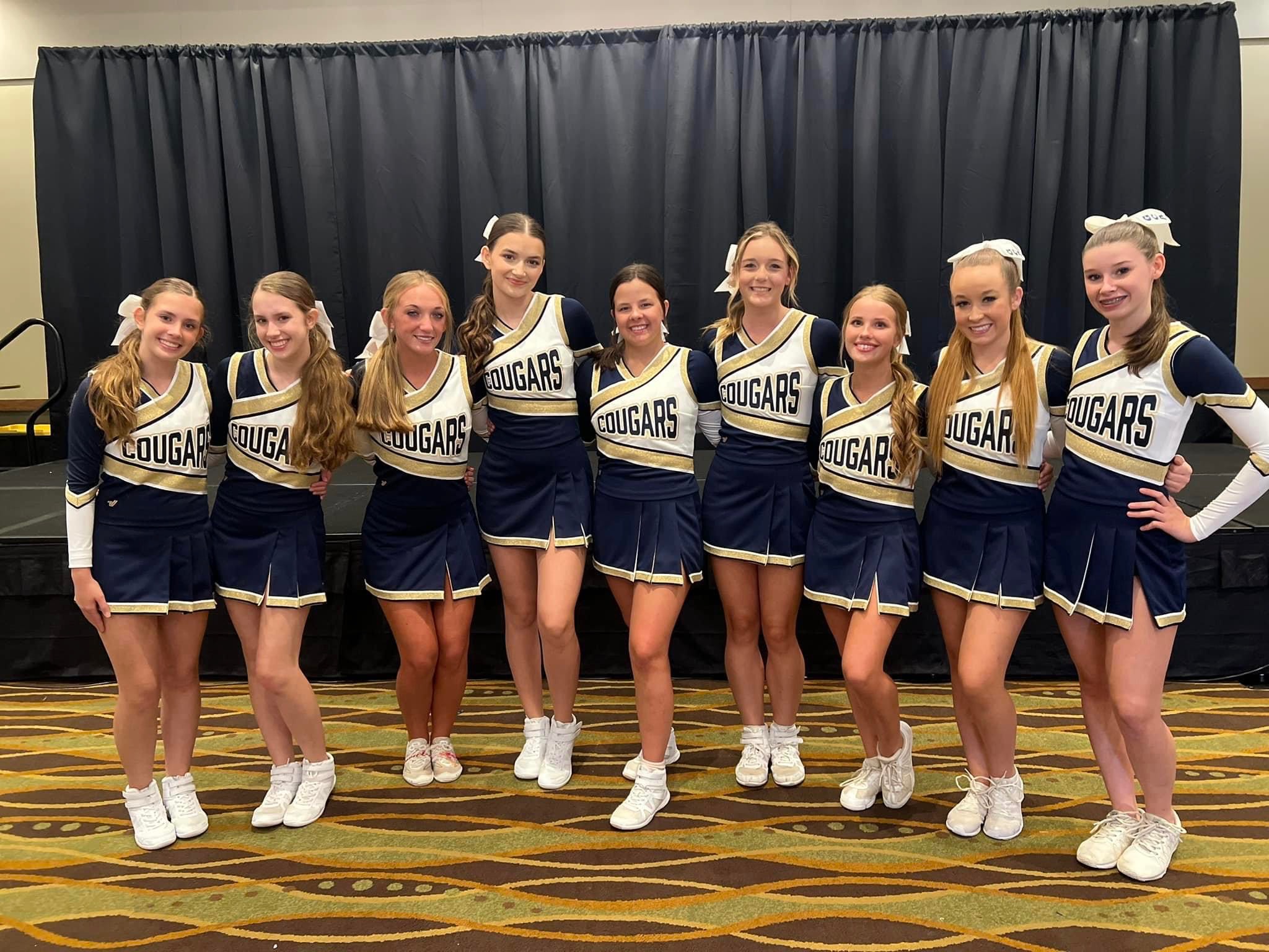 GCA Cougars cheerleaders attend cheer camp, 9 elected to All-American ...