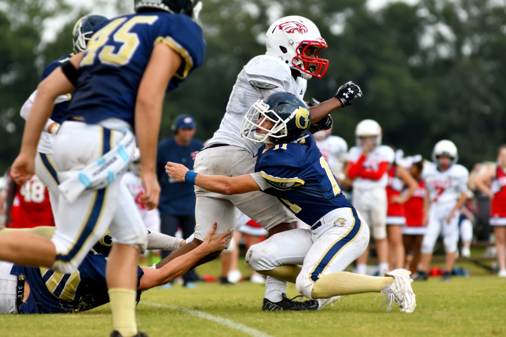 GCA Cougars beat Sherwood Christian Academy 26-16 in first home game ...
