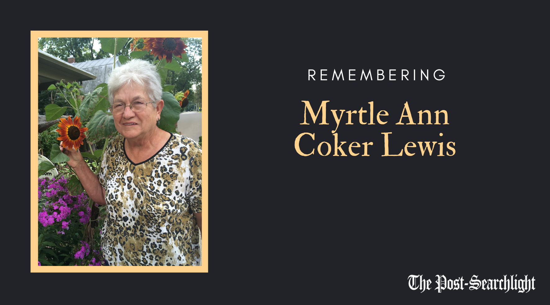 Myrtle Ann Coker Lewis | The Post-Searchlight