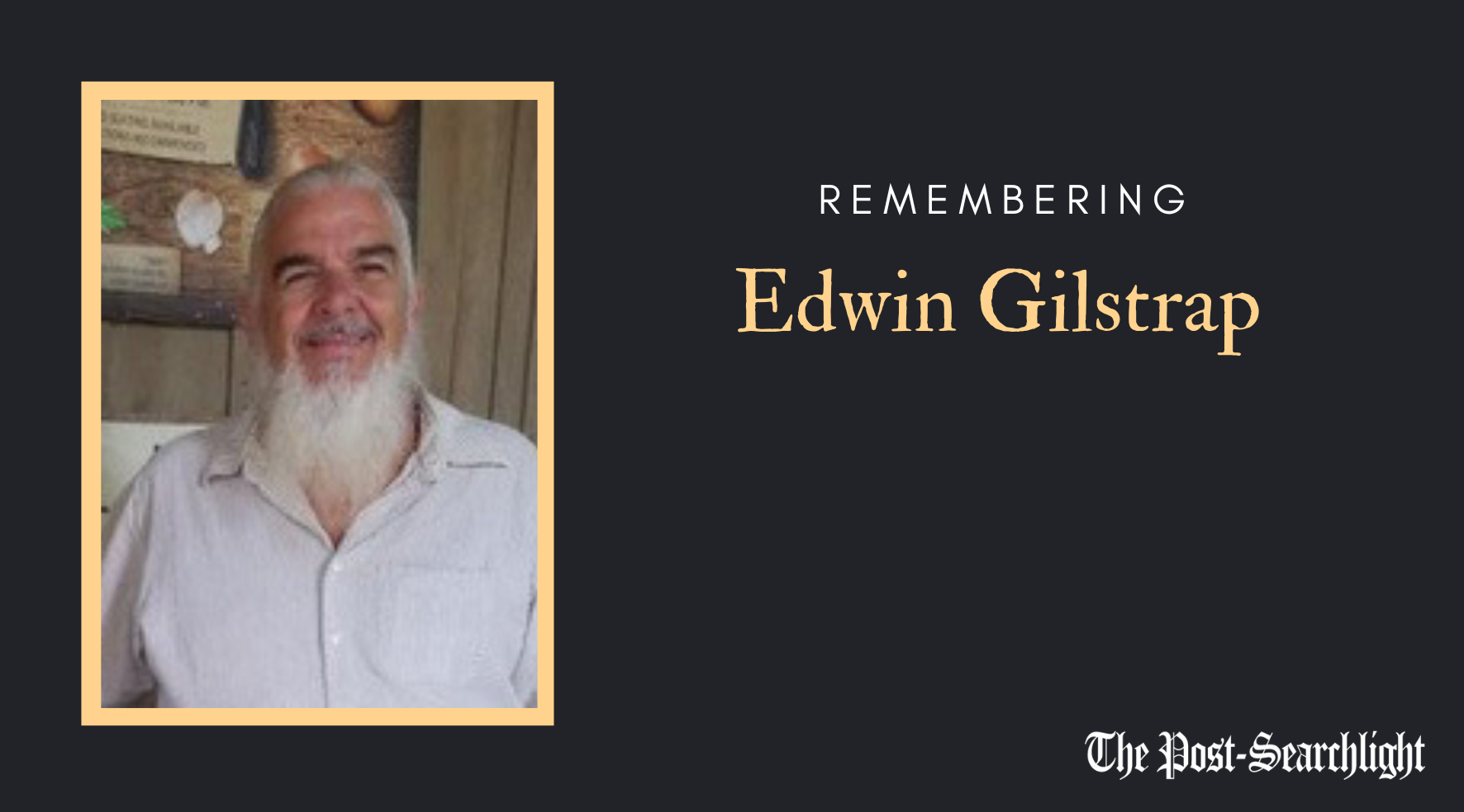 Edwin Gilstrap | The Post-Searchlight