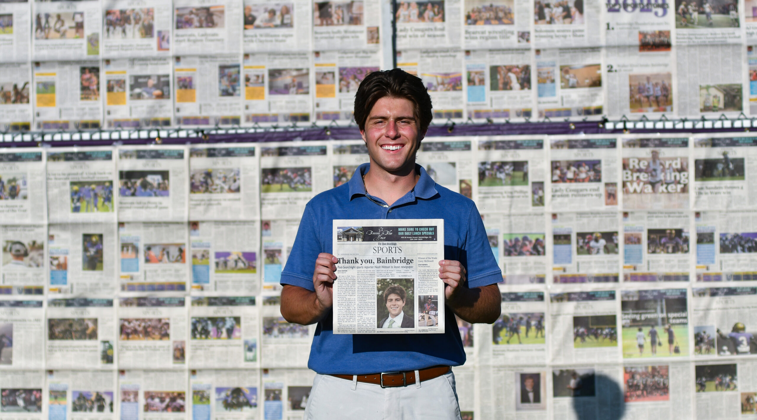 Thank you, Bainbridge: Post-Searchlight sports reporter Noah Watson to ...