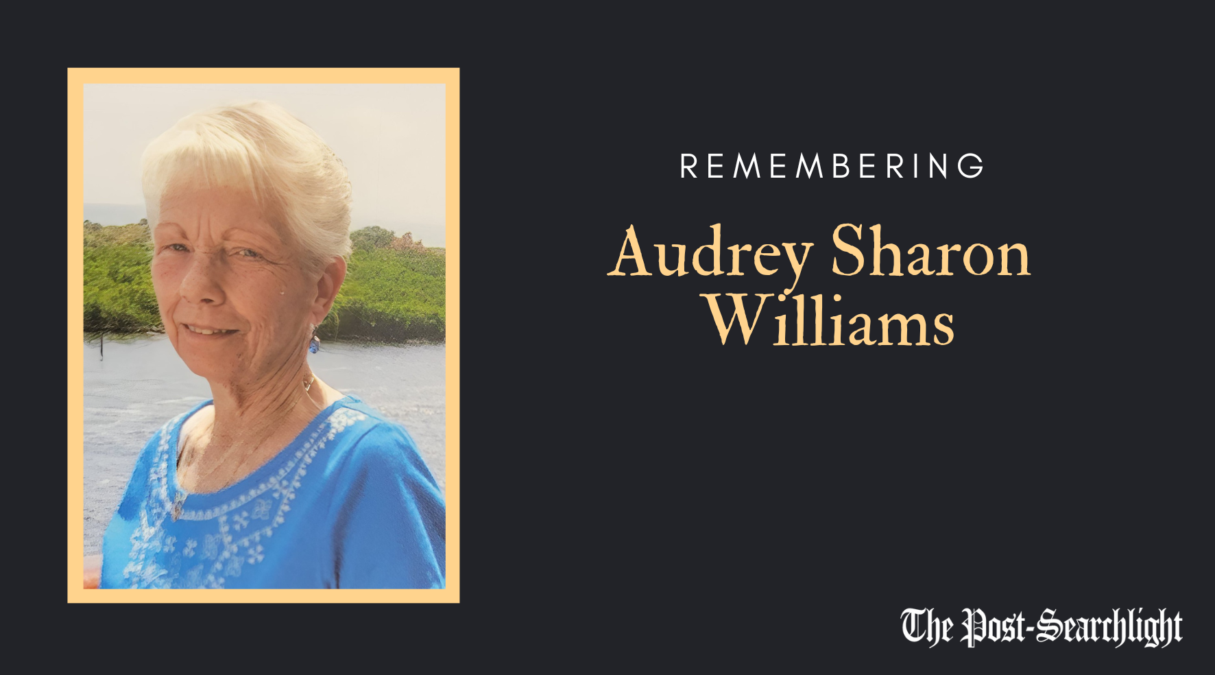 Audrey Sharon Williams | The Post-Searchlight