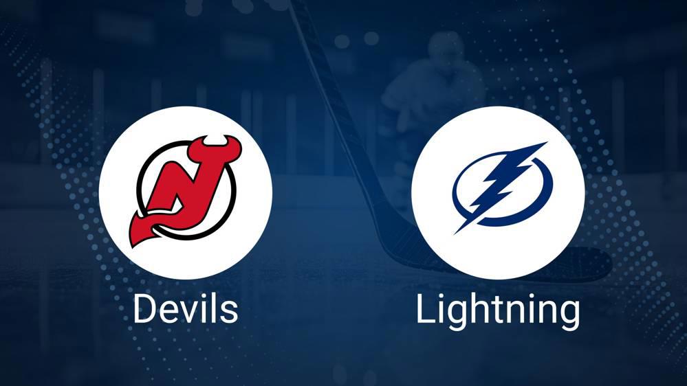 Where to Watch New Jersey Devils vs. Tampa Bay Lightning on TV or ...