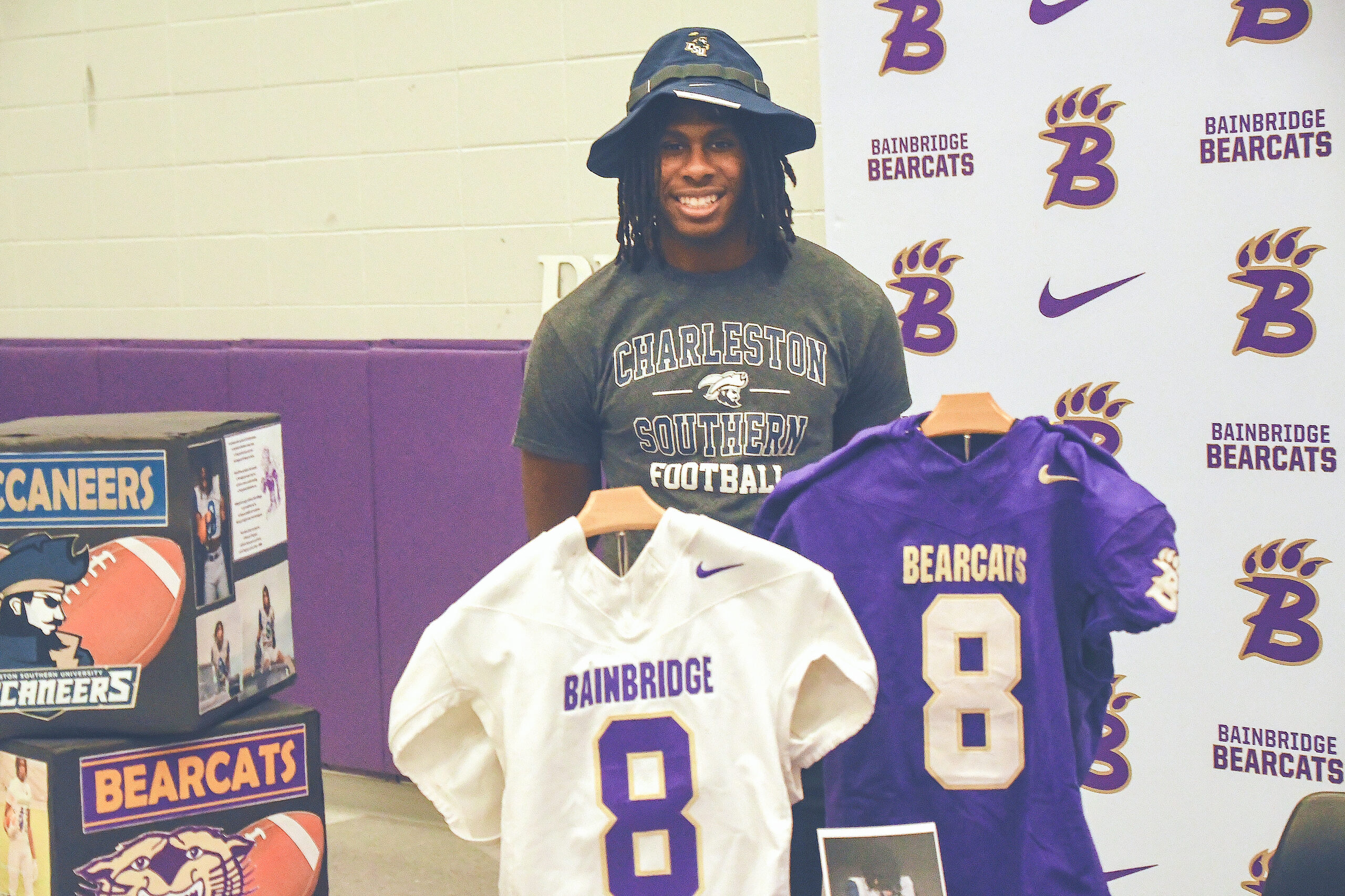 Once a Bearcat: Phillips signs with Charleston Southern Buccaneers ...