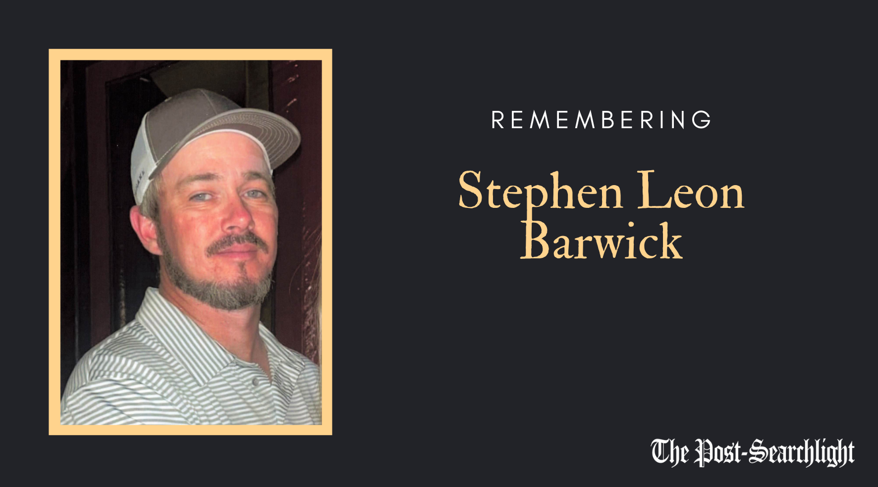 Stephen Leon Barwick | The Post-Searchlight