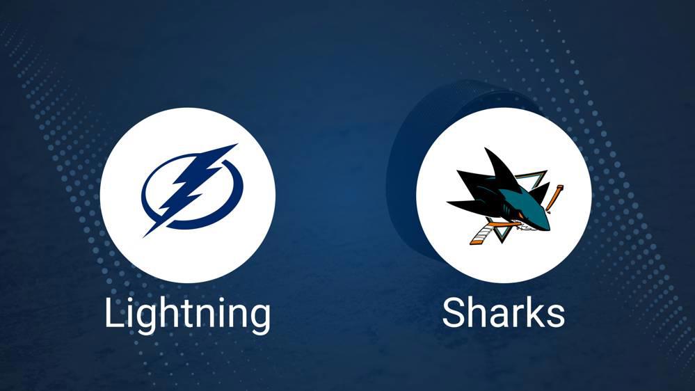 Where to Watch Tampa Bay Lightning vs. San Jose Sharks on TV or ...